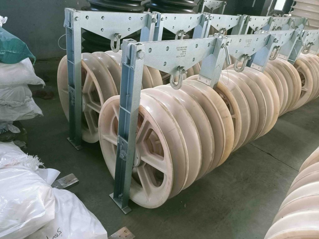 Transmission Line Stringing Blocks – QYPOWER